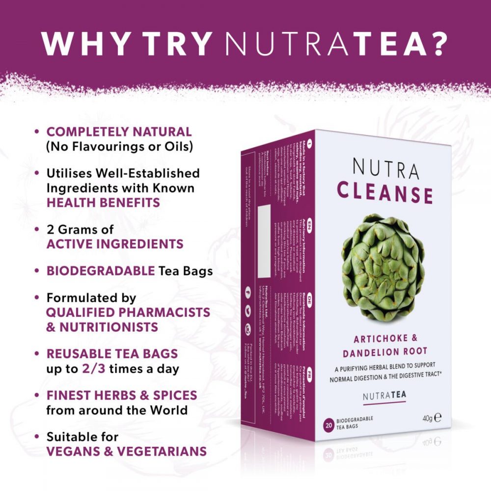Detox Tea For Cleansing & Digestion ¦ NutraCleanse